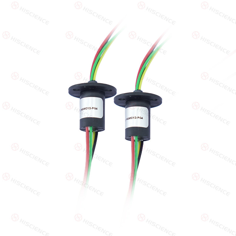 Transmit Ethernet Slip Ring Capsule 6 Circuits 2A Electrical Slip Rings