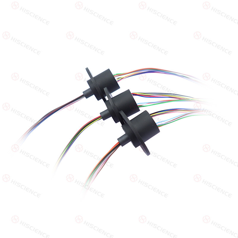0-240V High Voltage Slip Ring Capsule 24 Circuits 2A IP40 Protection