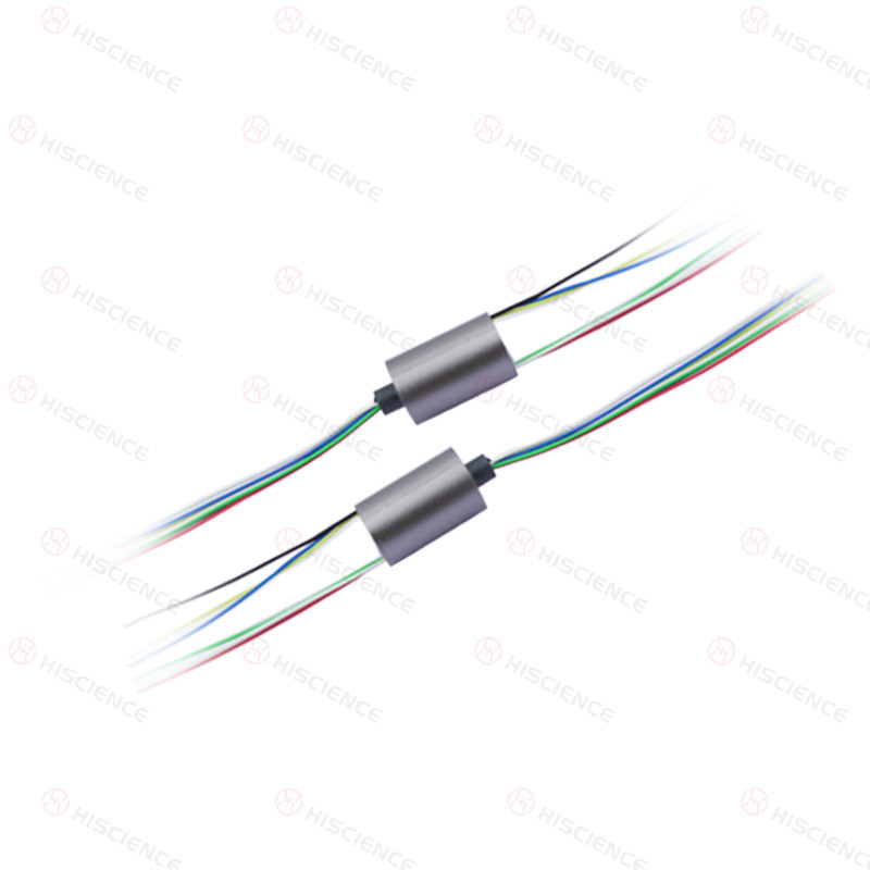 Durable 12 Circuits Wire Slip Ring Capsule For Antenna System
