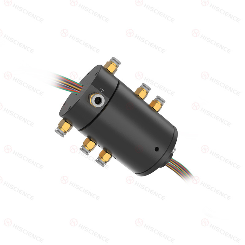 High Temperature Rotary Union Joint 18 Circuits 2A Enhanced Connectivity