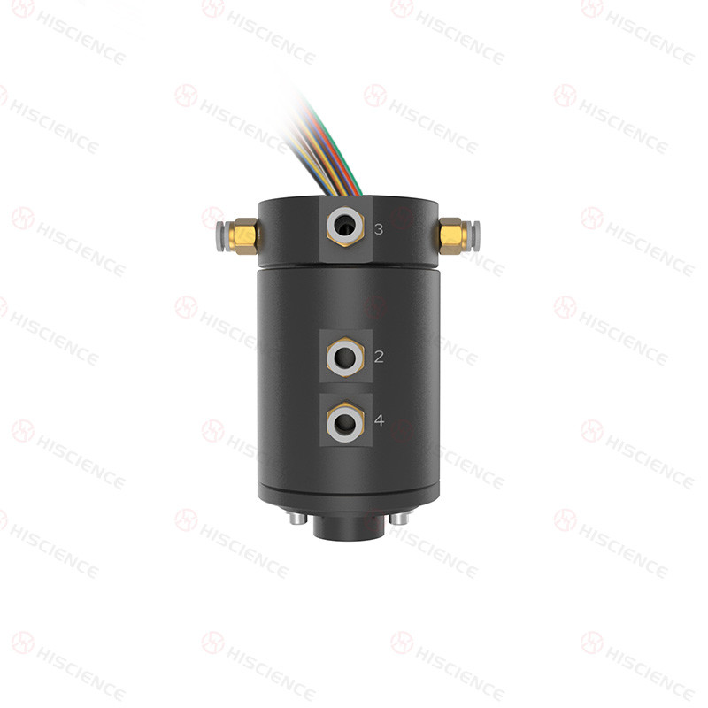 High Temperature Rotary Union Joint 18 Circuits 2A Enhanced Connectivity