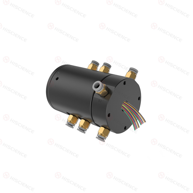 High Temperature Rotary Union Joint 18 Circuits 2A Enhanced Connectivity