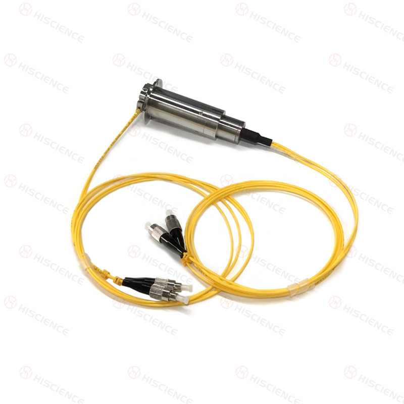 Hiscience Custom Fiber Optic Slip Rings Multi Circuits Fiber Rotary Joint