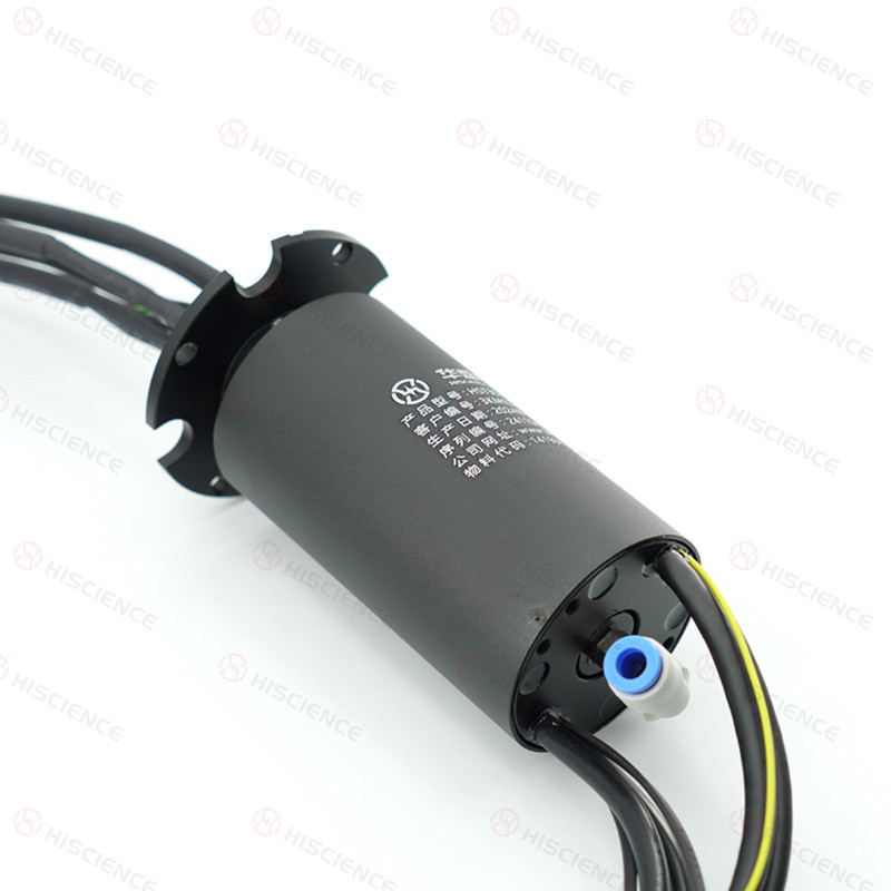 360 Degree Rotary Joints -40℃-+80℃ Easy Installation Hollow Shaft Slip ...