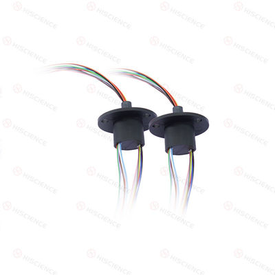 0-240V High Voltage Slip Ring Capsule 24 Circuits 2A IP40 Protection
