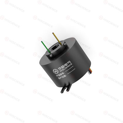 0-200RPM Rotating Electrical Connector Slip Ring Design Hole Size 12.7mm