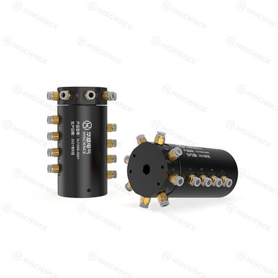 Versatile Hydraulic Rotary Joint 8 Circuits G1/8" Port For Medical Devices