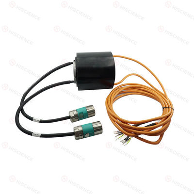 Industrial Ethernet Slip Ring Multi Circuits Network Cable Slip Ring